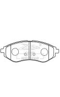 China 22851704 Cadillac Brake Pad Set With Chamfered Edges F1704 Car Brake Pad for sale