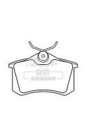 China Toyota Front Rear Brake Pad Set ZK-11013 with OEM 04466-12130 for N Series Vehicle for sale