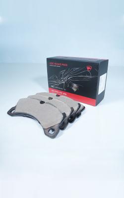 China 50mm Width FMSI D698 OE Replacement Compatible Ceramic Brake Pads for Hyundai Terracan for sale