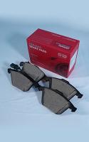 China Chamfered Ceramic Brake Pads 4 Pieces For Improved Braking Efficiency for sale