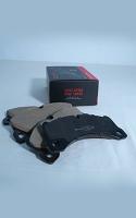 China 0.5 Inches Friction Material Thickness Toyota Brake Pad Set Front Position 4 Pieces Complete Set for sale