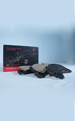 China Chamfer Design Disc Brake Pad Set 8.5 X 6.5 X 4.5 Inches Front And Rear for sale