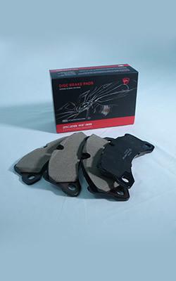 China Numberofpads 4 Disc Brake Pad Set Oe Replacement Low Noise Operation Designed for Heavy Duty and Braking Performance for sale