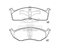 China Upgrade Braking System with Best Ceramic Brake Pads and Included Hardware for sale