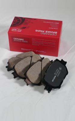 China 4 Brake Pads Disc Brake Pad Set Front And Rear Placement Clip-on Installation Method Ensuring Smooth Braking Performance for sale