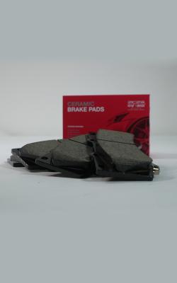 China Black Grey Good Ceramic Brake Pads Operating Temperature Range Minus 40 Celsius To 600 Celsius Durable Performance For Industrial Vehicles for sale