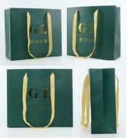China Custom Printed Luxury Paper Bag with Reinforced Bottom 210gsm Coated Paper ISO9001 for sale