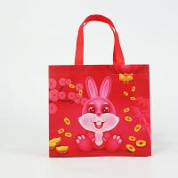 China Custom Reusable PP Woven Laminated Shopping Tote Bag 100-180 GSM Biodegradable for sale