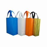 China Custom PP Non Woven Shopping Tote Bag 80-180GSM Eco Friendly Polypropylene Fabric Bag for sale