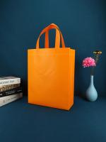 China Custom Logo Biodegradable Non Woven Shopping Bags 80-180GSM Eco Friendly Reusable Grocery Tote for sale