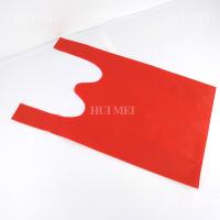 China Biodegradable Non Woven T Shirt Bag 25gsm Shrink Resistant Eco Friendly Shopping Bag for sale