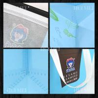 China Custom Breathable PP Non Woven Polypropylene Tote Bags 80 GSM Tearproof Eco Friendly for sale