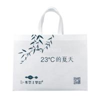 China Biodegradable Non Woven Shopping Bags 60gsm Waterproof Ecofriendly Promotional PP Bags for sale