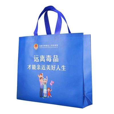 China Laminated Polypropylene Non Woven Tote Bag Eco Friendly Shopping 110 GSM for sale
