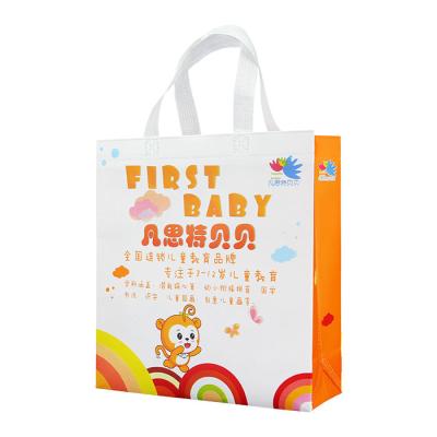 China Biodegradable Non Woven Shopping Bags 60gsm Spunbond PP Tote Bags Eco Friendly for sale
