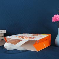 China Biodegradable Non Woven Shopping Bags 60gsm Spunbond PP Tote Bags Eco Friendly for sale