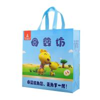 China Biodegradable PP Non Woven Shopping Bag 122gsm Shrink Resistant 40x50cm for sale