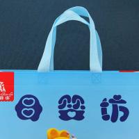 China Biodegradable PP Non Woven Shopping Bag 122gsm Shrink Resistant 40x50cm for sale
