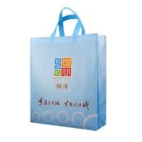 China Custom Eco Friendly Non Woven Shopping Bags 80gsm PP Tote Bags for Supermarket Promotion for sale