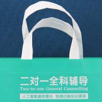 China 50gsm PP Non Woven Tote Bags Eco Friendly Shopping Bags for Supermarket Promotion for sale