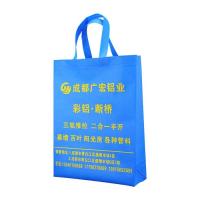 China Custom PP Non Woven Shopping Bags 190GSM Eco Friendly Reusable Tote with Handle for Supermarket for sale