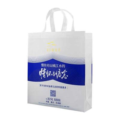 China Breathable Non Woven Polypropylene Shopping Bags 100 GSM Shrink Resistant Custom Size for sale