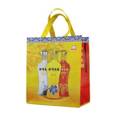 China Custom 80gsm Polypropylene Non Woven Shopping Tote Bags Eco Friendly Biodegradable for sale