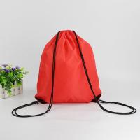 China Custom Non Woven Drawstring Bag 125gsm Eco Friendly Reusable Shopping Bag Purple for sale