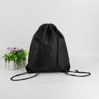 China Custom Non Woven Drawstring Bag 125gsm Eco Friendly Reusable Shopping Bag Purple for sale