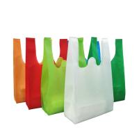 China Custom PP Non Woven Shopping Bag 80gsm Biodegradable Eco Friendly Tote for sale