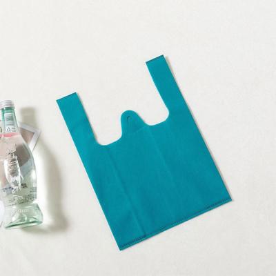 China Custom Non Woven Tote Bag 30x40x10cm Eco Friendly Reusable Shopping Bag Tear Resistant for sale
