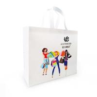 China Spunbonded 50gsm Polypropylene Non Woven Shopping Bags Biodegradable Custom Size for sale