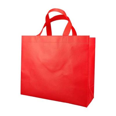 China Custom Printed Non Woven Tote Bags 80-180 GSM Eco Friendly PP Shopping Bags for sale