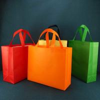 China Custom Printed Non Woven Tote Bags 80-180 GSM Eco Friendly PP Shopping Bags for sale