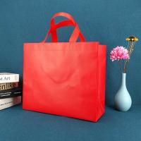 China Custom Printed Non Woven Tote Bags 80-180 GSM Eco Friendly PP Shopping Bags for sale