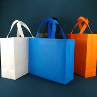 China 85gsm Laminated Non Woven Shopping Bags Promotional Tote Reusable Custom Size for sale