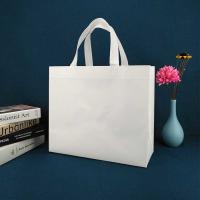 China 125gsm Eco Friendly PP Non Woven Shopping Bags Custom Size Reusable Tote Bag for sale