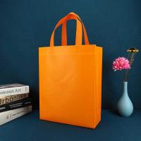 China Virgin Polypropylene Non Woven Reusable Shopping Bags 70gsm Breathable Eco Friendly for sale