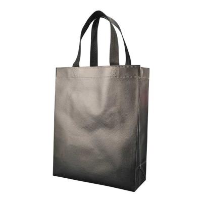 China Custom PP Non Woven Shopping Bag 122GSM Eco Friendly Reusable Tote for Retail and Promotion for sale