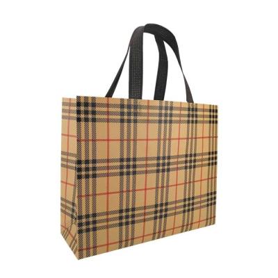 China Custom Non Woven Shopping Bags 60gsm Polypropylene Laminated Eco Friendly Tote for sale