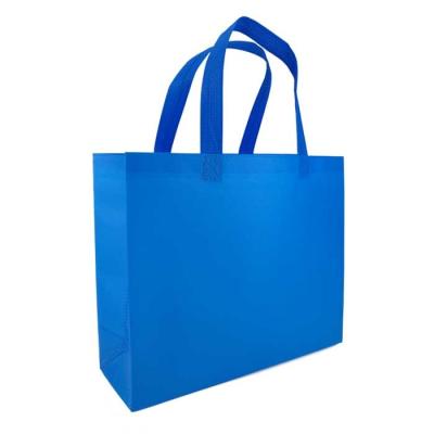 China 80gsm Tear Resistant Polypropylene Non Woven Shopping Bag Eco Friendly Custom for sale