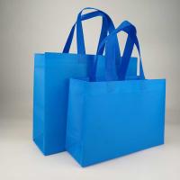 China 80gsm Tear Resistant Polypropylene Non Woven Shopping Bag Eco Friendly Custom for sale