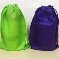 China PP Spunbonded Non Woven Drawstring Shopping Bags 70gsm Biodegradable Eco Friendly Tote for sale