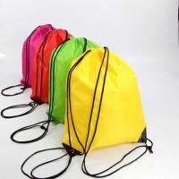 China Eco Friendly Non Woven Drawstring Bags 31x44cm for Supermarket Shopping for sale