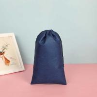 China Environmental Friendly Drawstring Non Woven Bag 95Gsm Virgin Polypropylene for sale