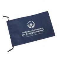China Environmental Friendly Drawstring Non Woven Bag 95Gsm Virgin Polypropylene for sale