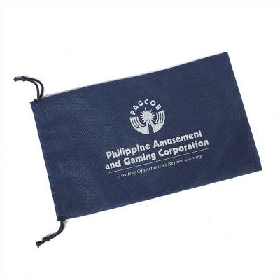China Environmental Friendly Drawstring Non Woven Bag 95Gsm Virgin Polypropylene for sale