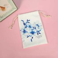 China Drawstring Pouch Grocery Nonwoven Drawstring Bag Breathable 180Gsm for sale
