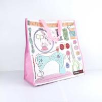 China Foldable Polypropylene Woven Bags 155GSM AZO Free Biodegradable Shopping Bags for sale