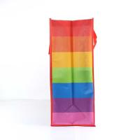 China Custom CMYK Gravure Print PP Woven Bags 120gsm Shrink Resistant Shopping Bags for sale